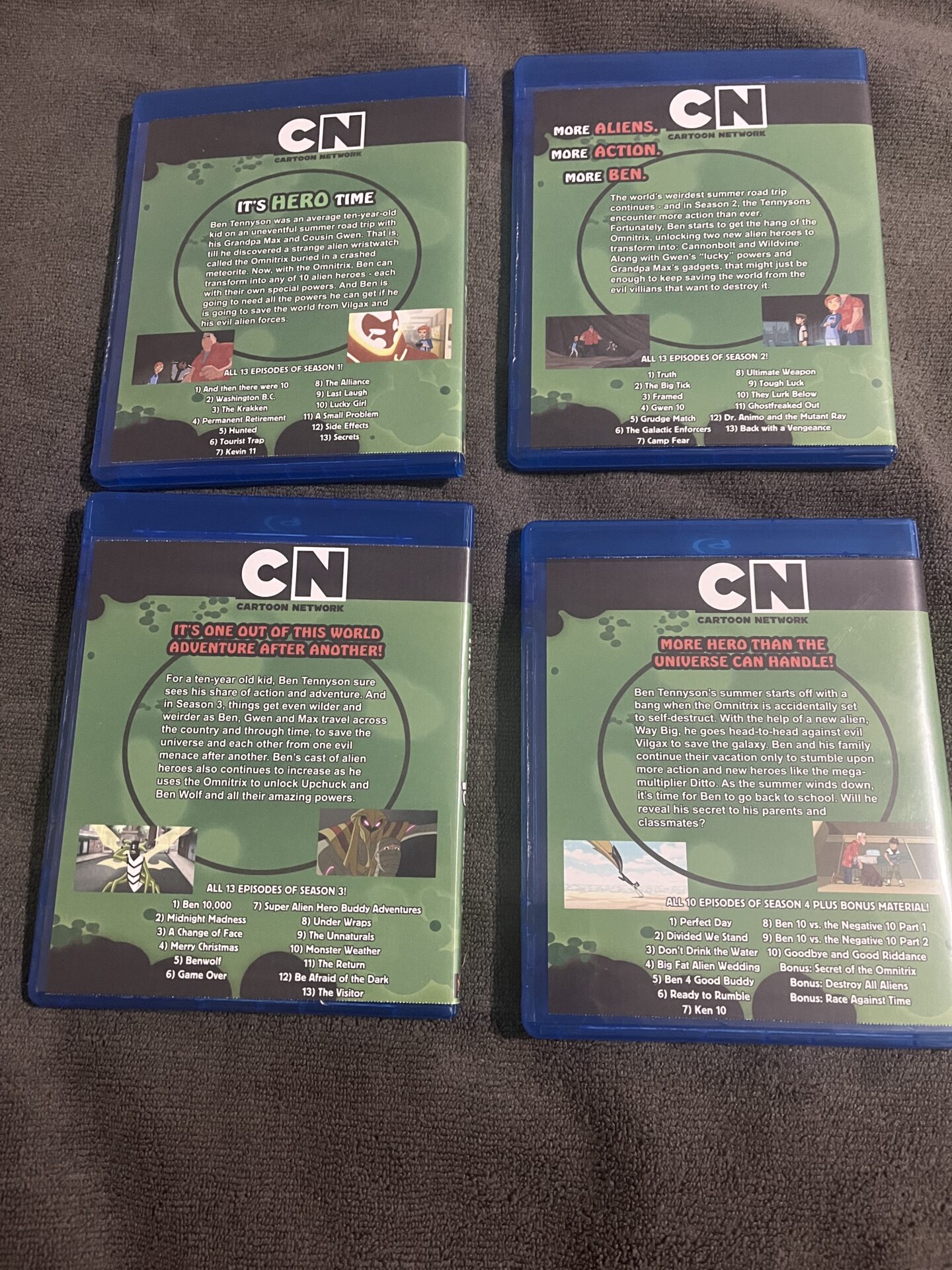Ben 10 Complete Series (Classic) Blu-Ray - Retro Avenger DVDs