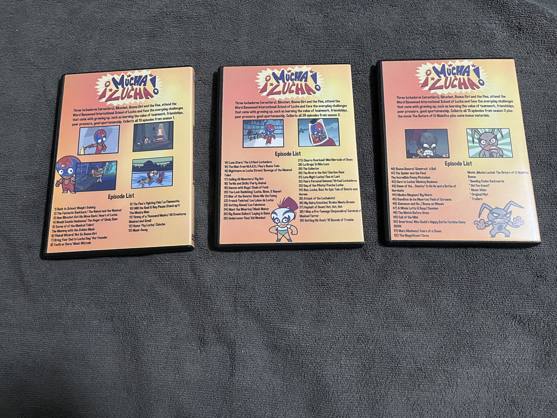 Mucha Lucha Complete Series DVD or Blu-Ray - Retro Avenger DVDs
