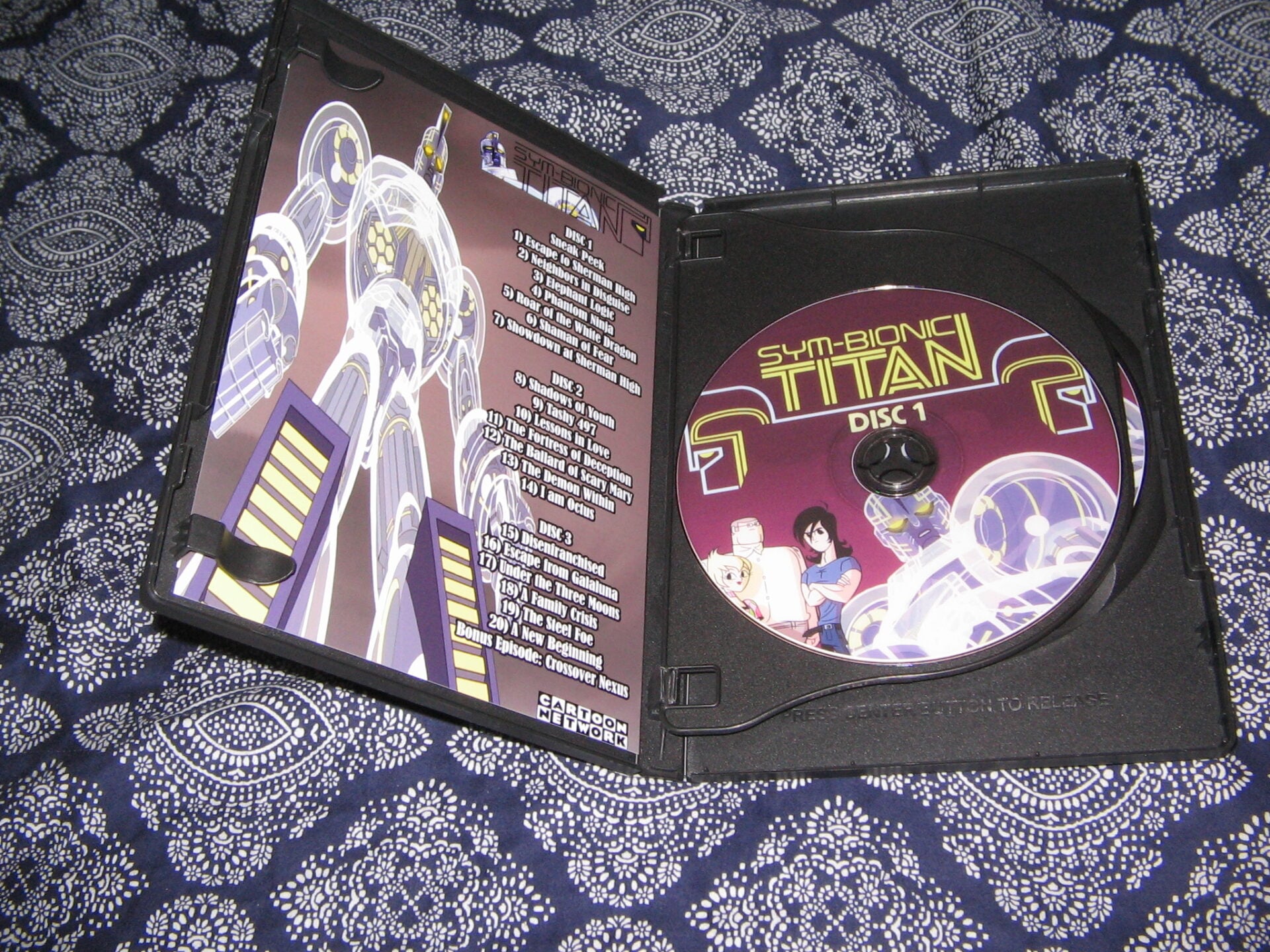 Sym-bionic Titan Complete TV Series DVD + Bonus - Retro Avenger DVDs